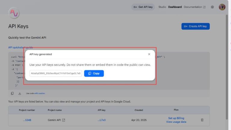 Gemini API Key là gì? Cách lấy Gemini API Key chi tiết và dễ hiểu